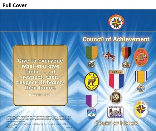 Royal Rangers Council of Achievement Bulletins (pack of 25) | My ...