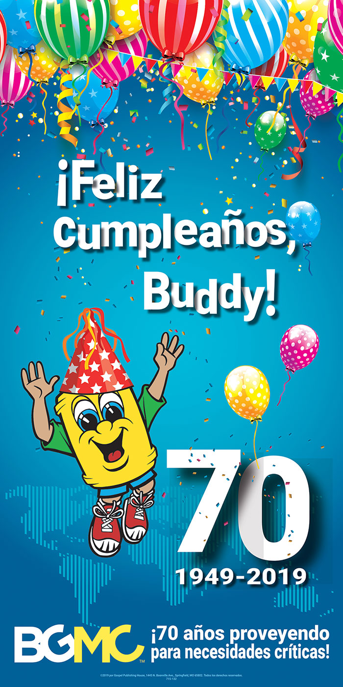 Buddy Barrel s 70th Birthday Banner Spanish My Healthy Church Buddy Barrel s 70th Birthday Banner Spanish My Healthy Church